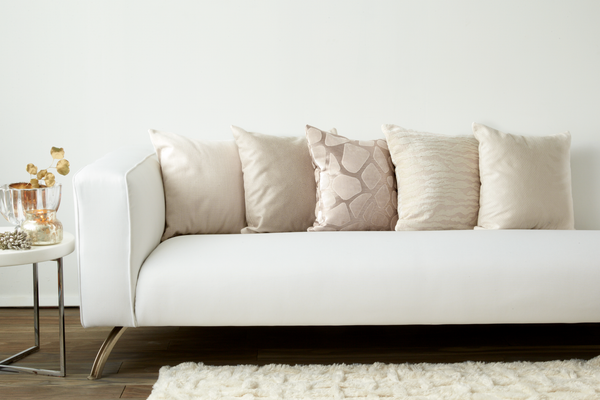 Ivory - White Textured throw pillows | Pillowpops – Pillow Pops