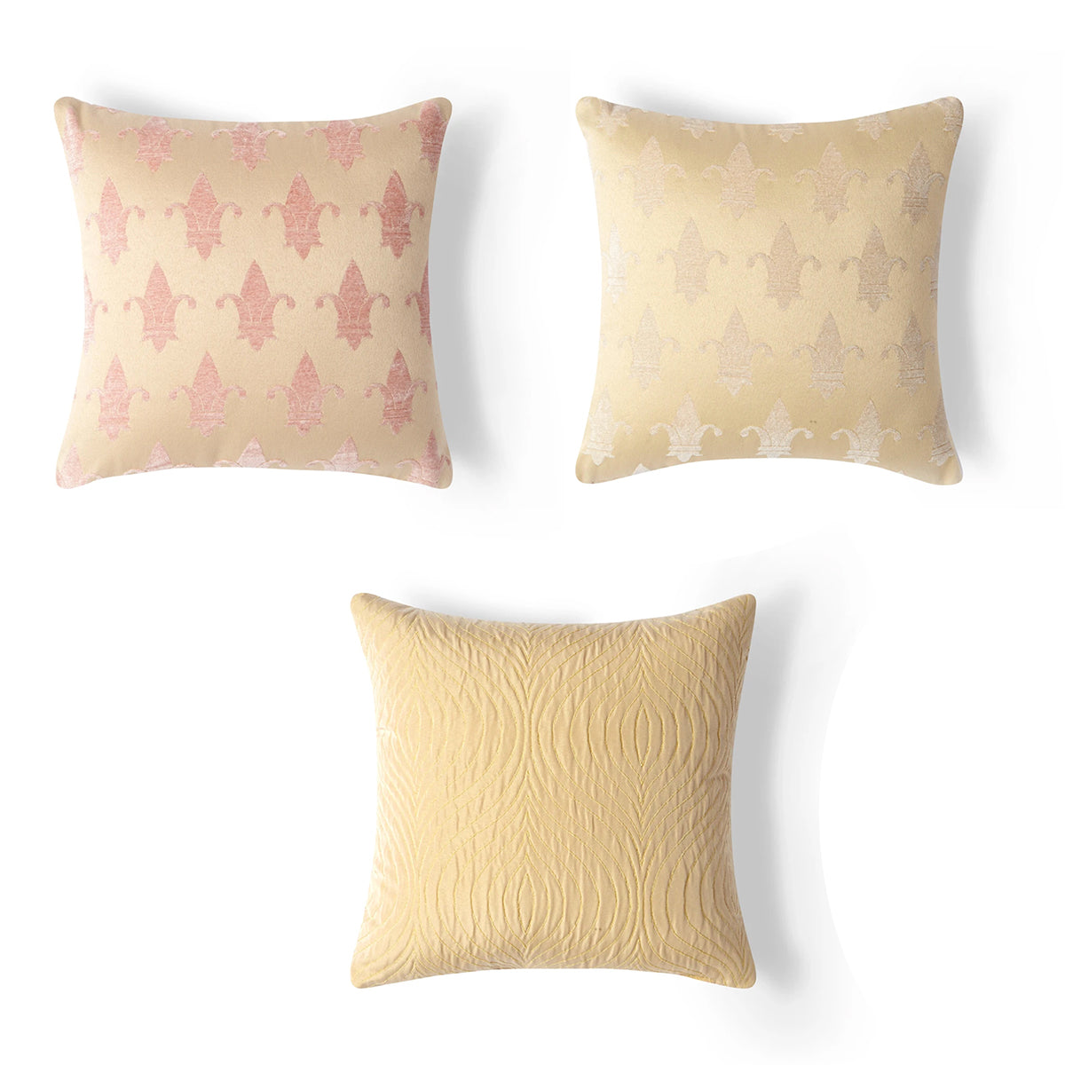 Princess Set - Baby Pink Silk Decorative Throw Pillow | Pillowpops ...